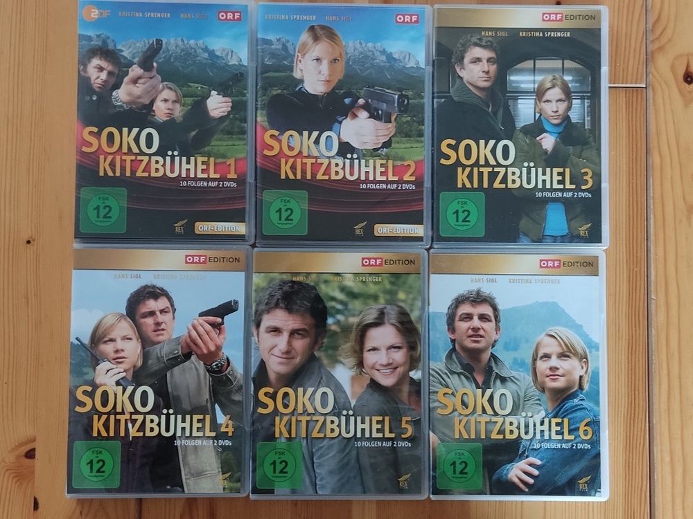 DVDs "SoKo Kitzbühel", Box 1–6 auf 12 Disks | Kaufen auf Ricardo