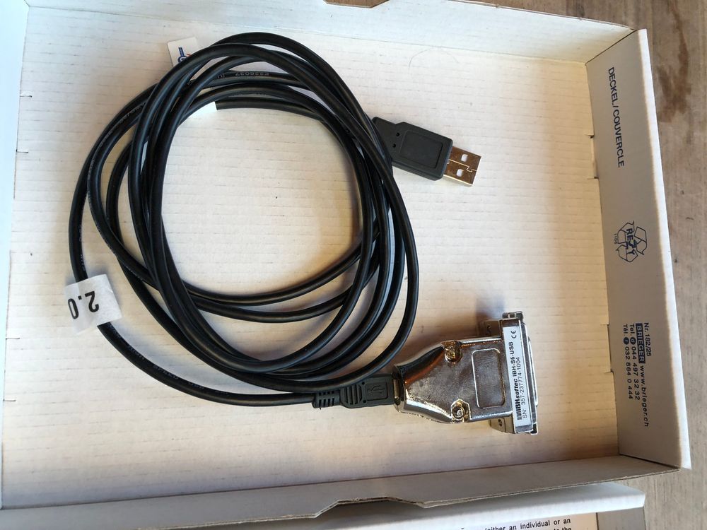 SPS Progr.-kabel für Siemens S5 und S7- IBH USB-S5-Adapter | Acheter ...