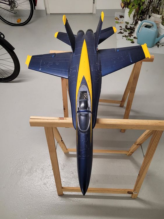 FA-18 Blue Angel EPO Jet gebraucht (Defekt) in Winterthur für CHF 69 ...