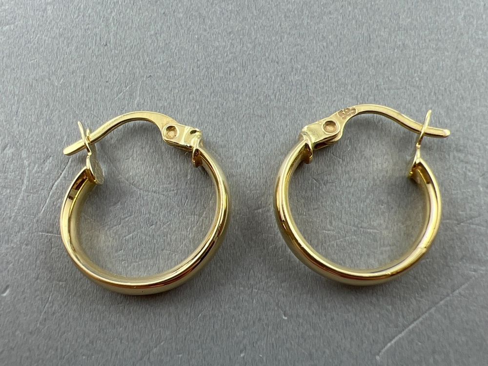 Creolen 585 Gold | Kaufen auf Ricardo