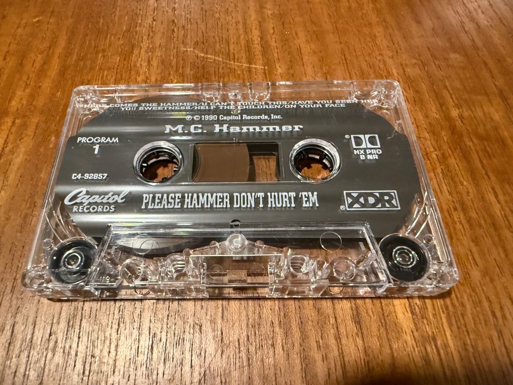 M.c. Hammer - Please Hammer Don’t Hurt Em / US 1990 MC (Gebraucht) in ...