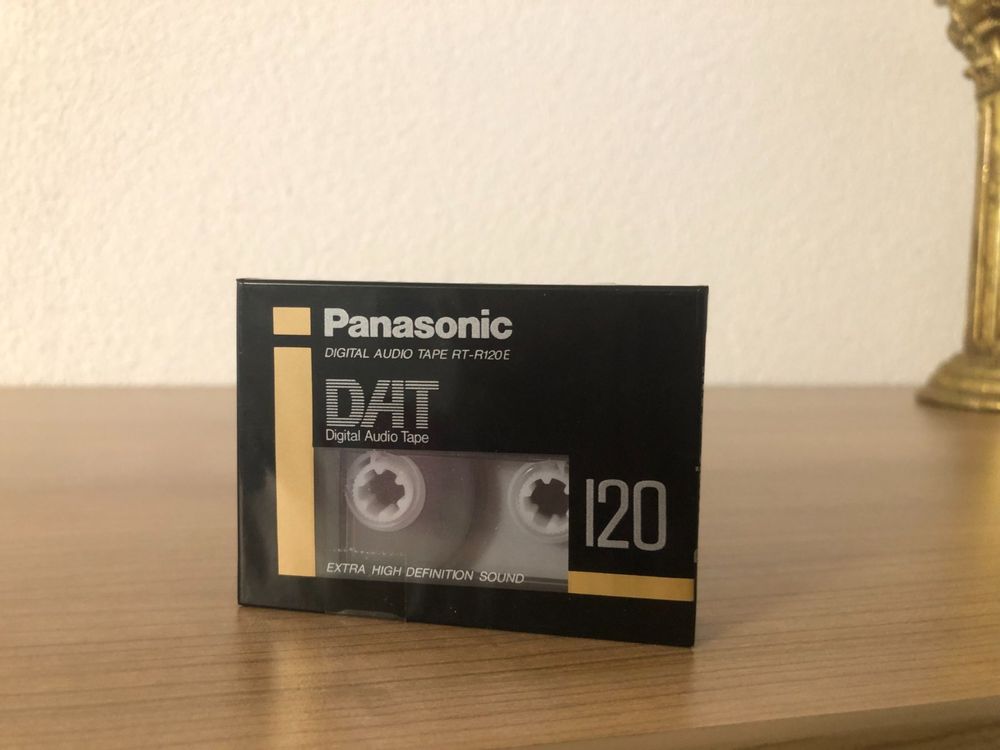 PANASONIC DAT Tape RT-R120E Original, neu, selten, schön ! | Kaufen auf ...