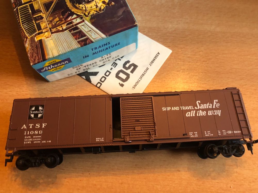 Athearn 5056 Box Car50 Ft Santa Fe Texas Chief | Kaufen auf Ricardo