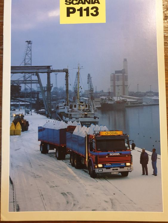 Scania P 113 Prospekt 1991 ZZ | Kaufen auf Ricardo