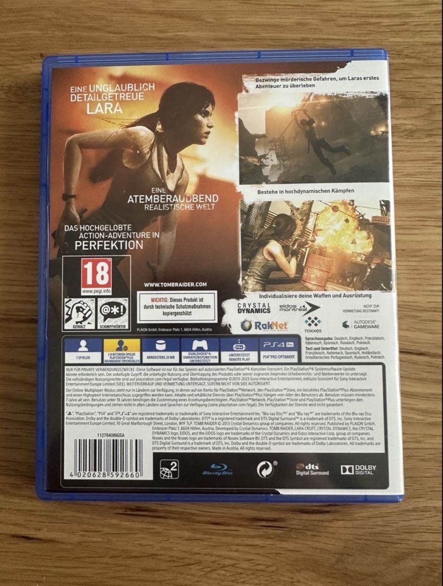 Tomb Raider: Definitive Edition - Top Game für PS4! (Gebraucht) in ...