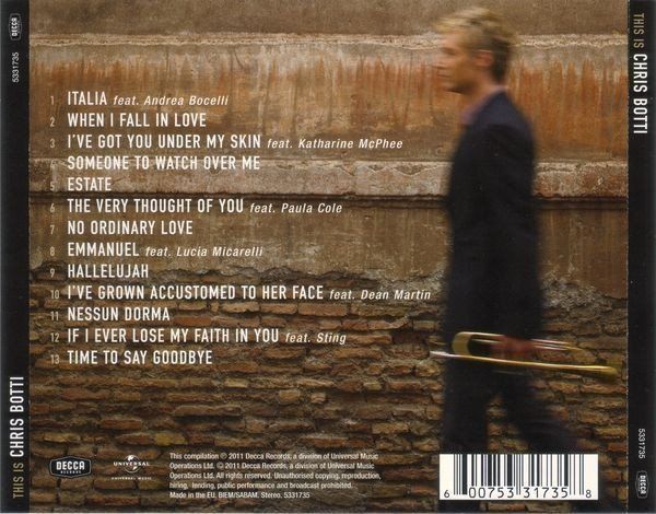 Chris Botti feat. Katharine McPhee, Paula Cole, Dean Martin, (Gebraucht ...