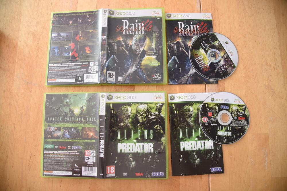 Vampire Rain + Aliens vs. Predator (CIB) | Kaufen auf Ricardo