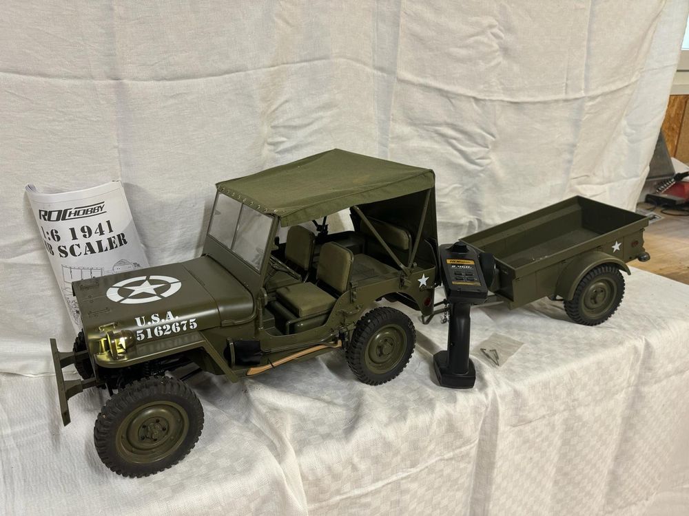 Scale Crawler 1941 MB Willys Jeep 1:6 (Gebraucht) in Limpach für CHF ...