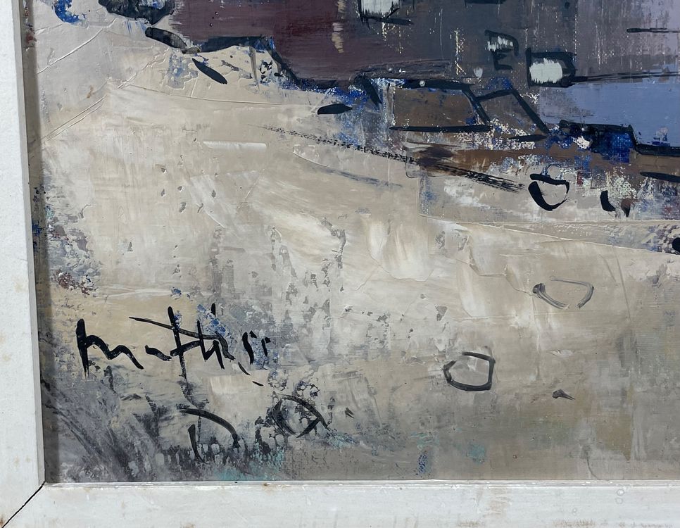 Walter Mafli (1915-2017) grosses Gemälde | Kaufen auf Ricardo