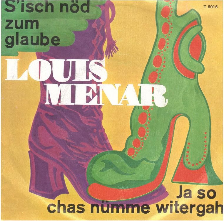 Single7 Louis Menar - Sisch nöd zum glaube (Gebraucht) in Oberwil ...