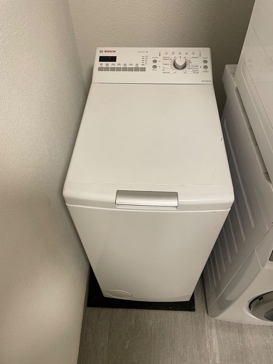 Toplader Waschmaschine Bosch