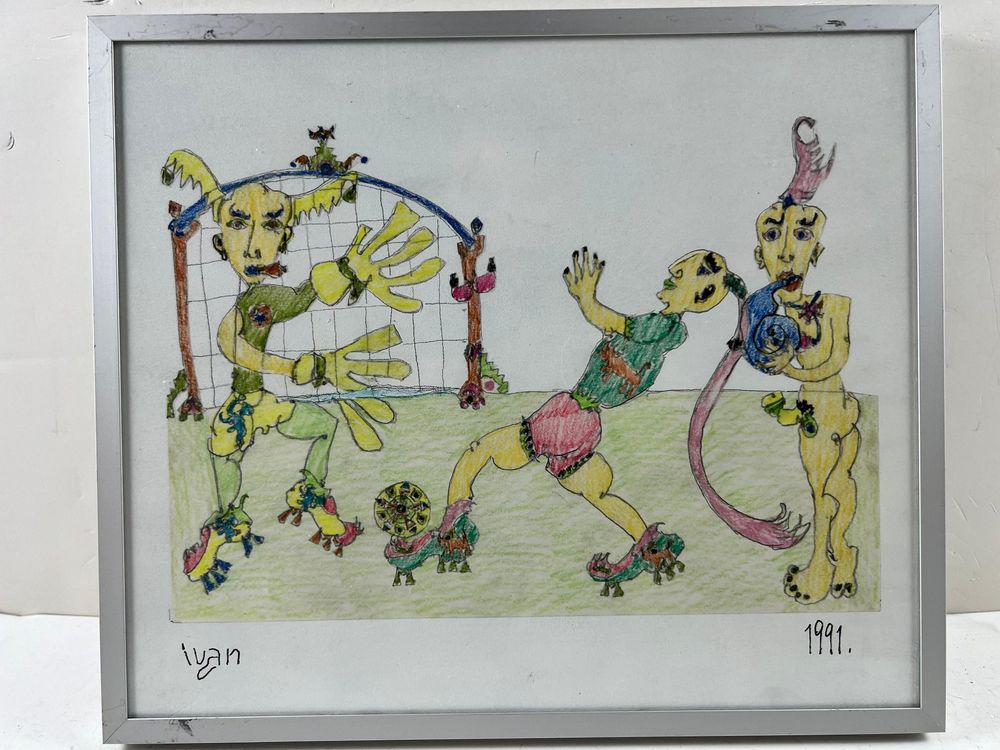 Ivan Hotz (19??-2021) Mischtechnik (Gebraucht) in Neuhausen am Rheinfall für CHF 15 – mit ...