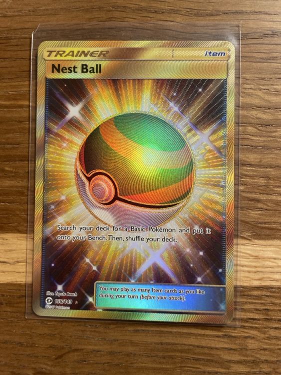 Nest Ball - Secret Rare Gold Card - Pokemon Trainer! (Gebraucht) in ...