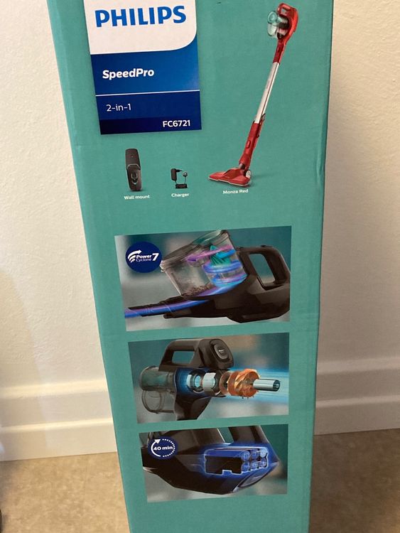 PHILIPS SPEED PRO 2-IN-1 AKKUSTAUBSAUGER (Neu (gemäss Beschreibung)) in ...