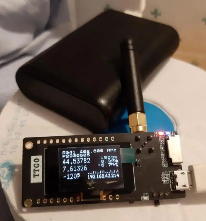 Lilygo Ttgo Lora32 433 Mhz Esp32 Lora32 Lora Wifi Sx1278 Neu Und
