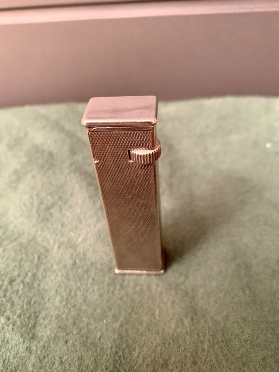 ACCENDINO DUNHILL A BENZINA, placato argento, Vintage | Kaufen auf Ricardo
