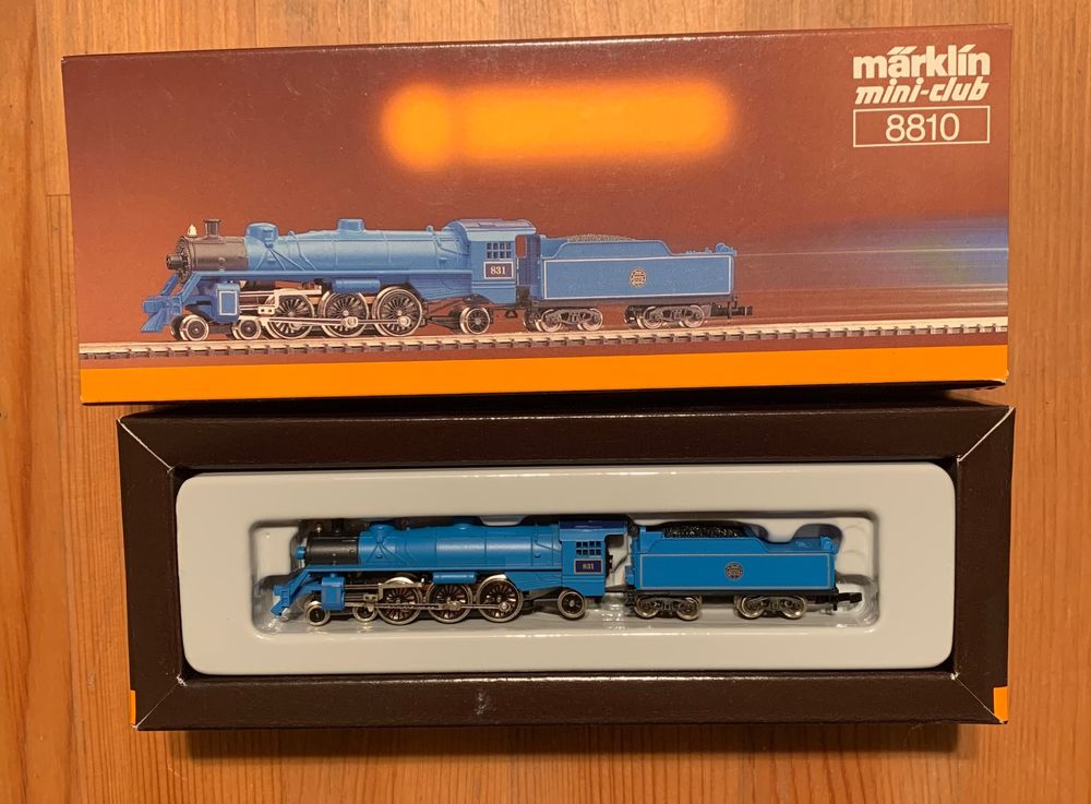Märklin Spur Z 8810 Dampflok NEW Jersey Central (Gebraucht) in für CHF ...