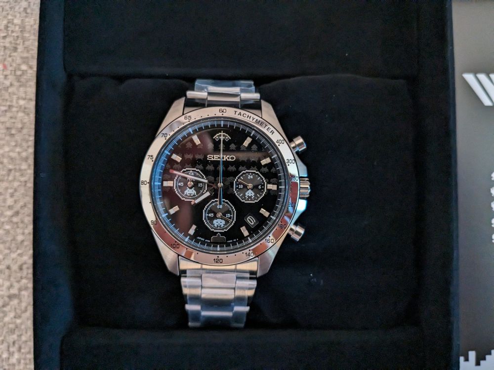 Seiko Space Invaders : Limited Edition Watch / Uhr (Neu und ...