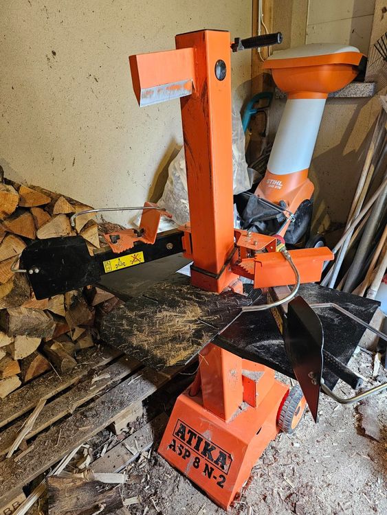 Holzspalter Baut Kein Druck Auf