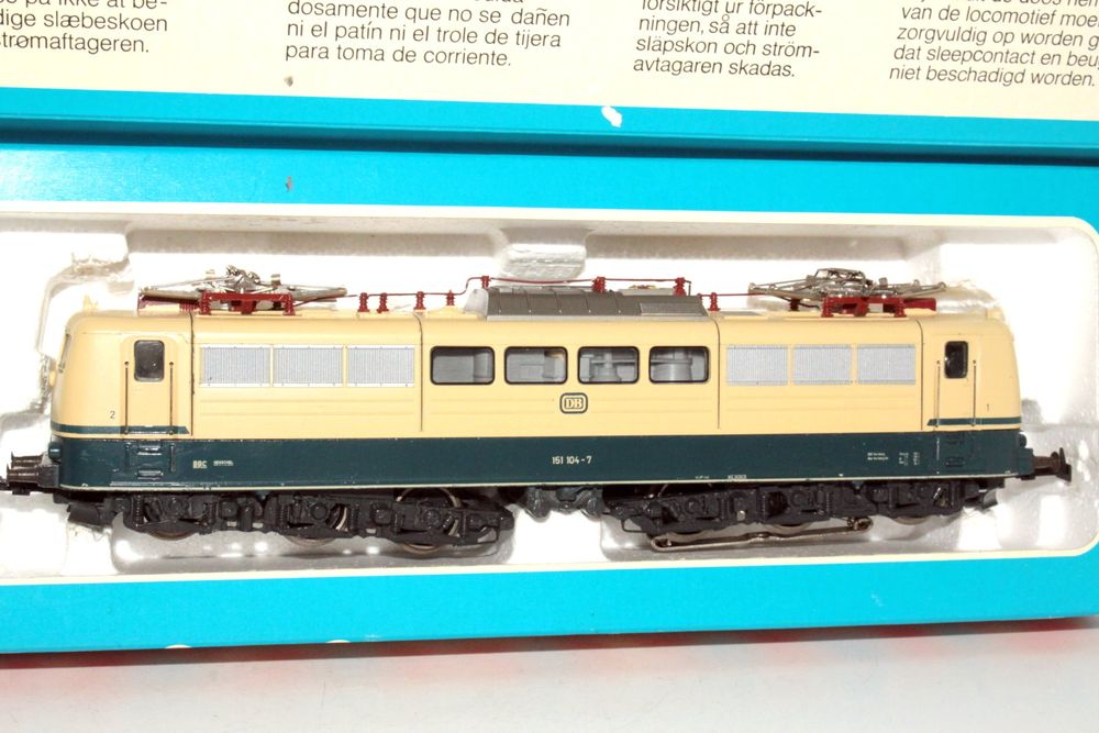 MÄRKLIN LOK DB 3058 BR 151 beige/blau + OVP (Gebraucht) in Allschwil für CHF 85 – mit Lieferung ...