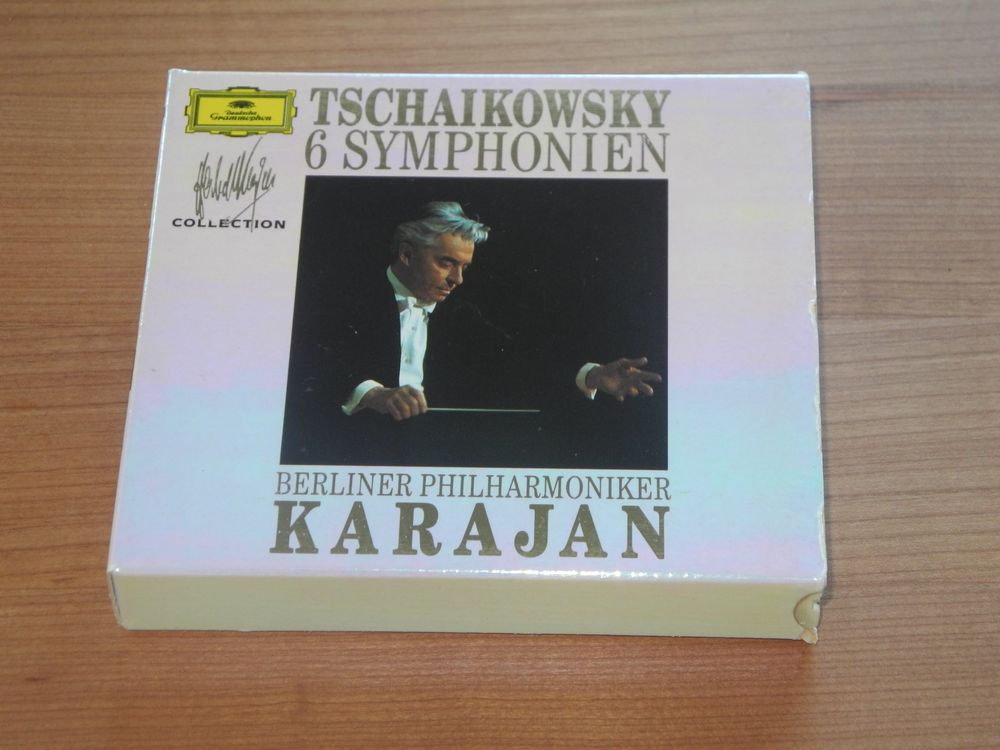 TSCHAIKOWSY: ALLE SINFONIEN - KARAJAN - DGG 4 CDs (Neu (gemäss Beschreibung)) in Fahrwangen für ...