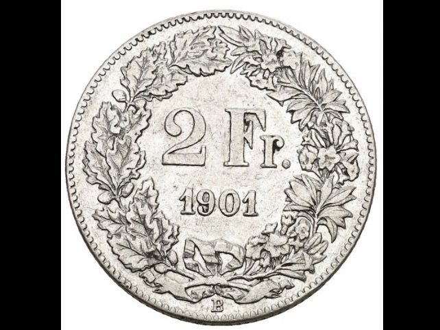 2 Franken 1901 Sehr schön!!! | Kaufen auf Ricardo