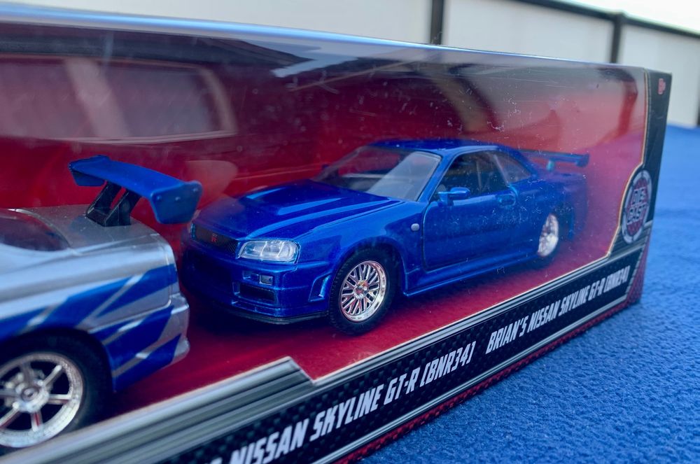 Fast & Furious 2x Skyline GTR (Modellauto) (Neu und originalverpackt ...