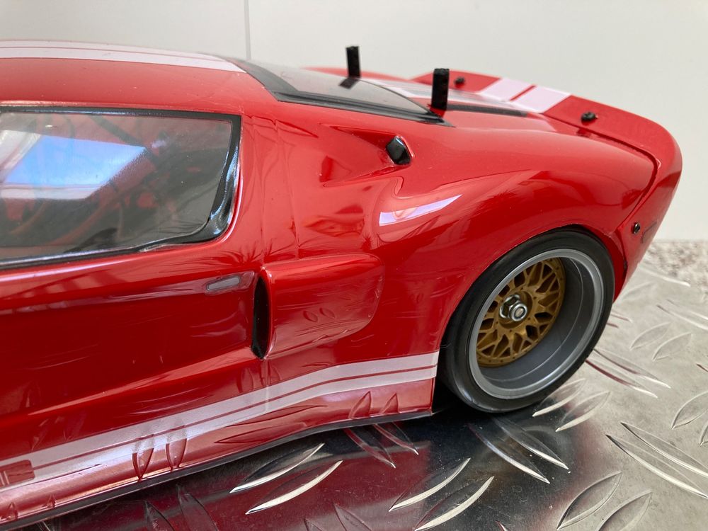 RC Karosserie Ford GT40 HPI passend auf TT-02 Tamiya 1:10 | Kaufen auf ...