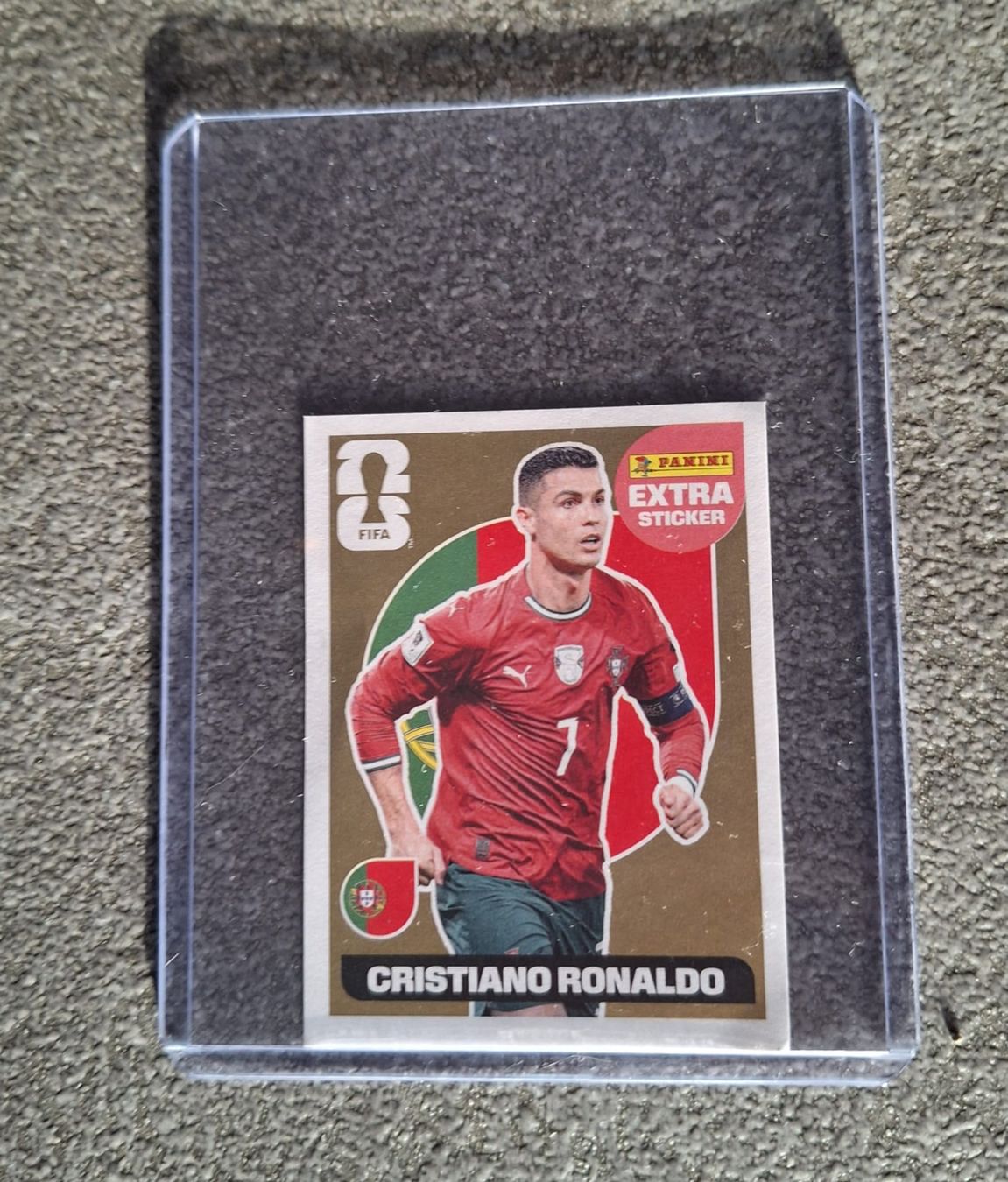 Panini 2026 Ronaldo extra Sticker Gold (Neu (gemäss Beschreibung)) in ...