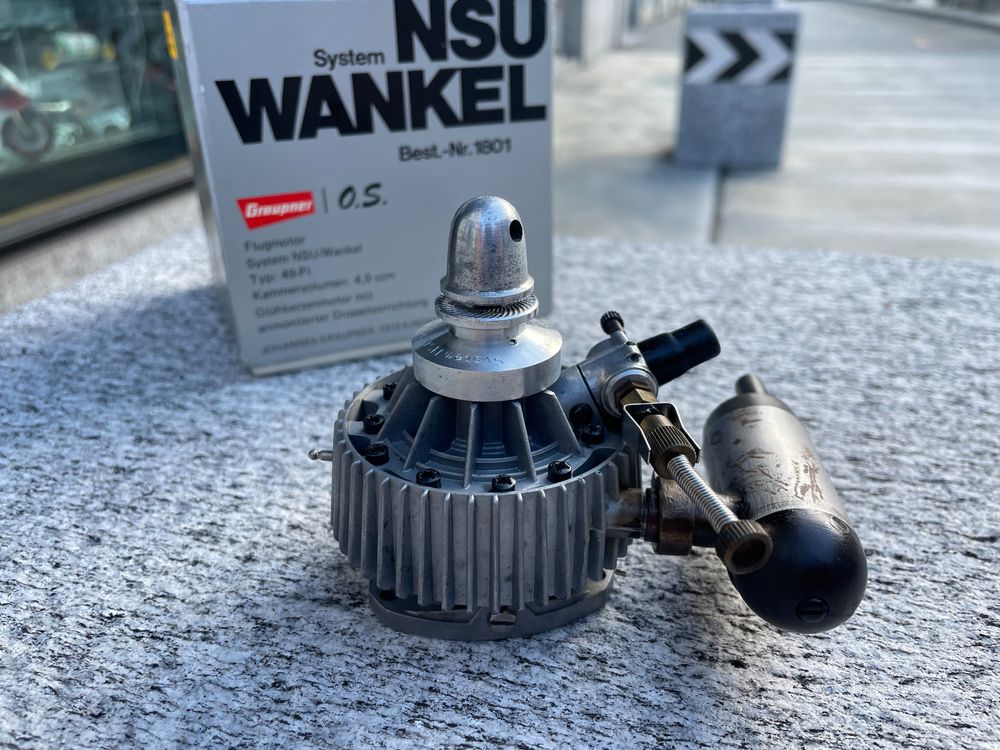 Rare OS Graupner Wankel Engine RC Vintage NSU (Gebraucht) in Chiasso ...