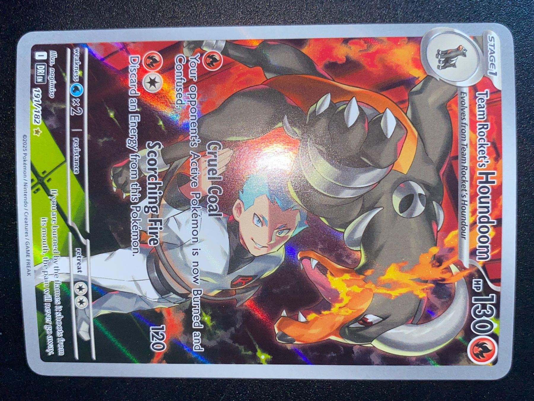 Houndoom of Team Rocket 191/182 - Destined Rivals - FR - NM+ (Neu ...