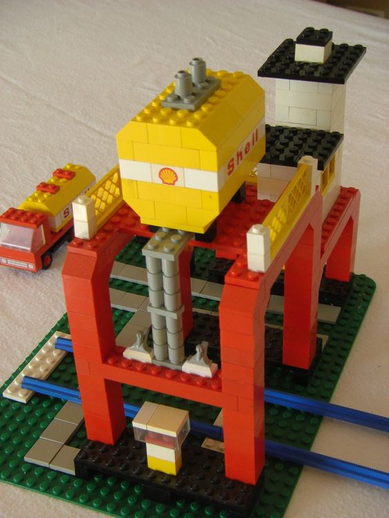 Lego 159, Shell Fuel Refinery (zu Eisenbahn 4,5v und 9) 1976 | Kaufen ...