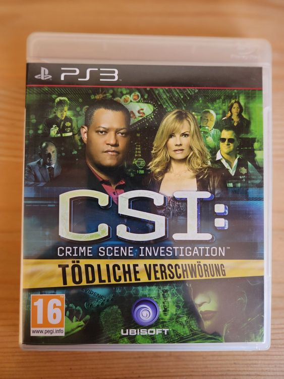 PS3 - CSI: Crime Scene Investigation - Tödliche Verschwörung (Gebraucht ...