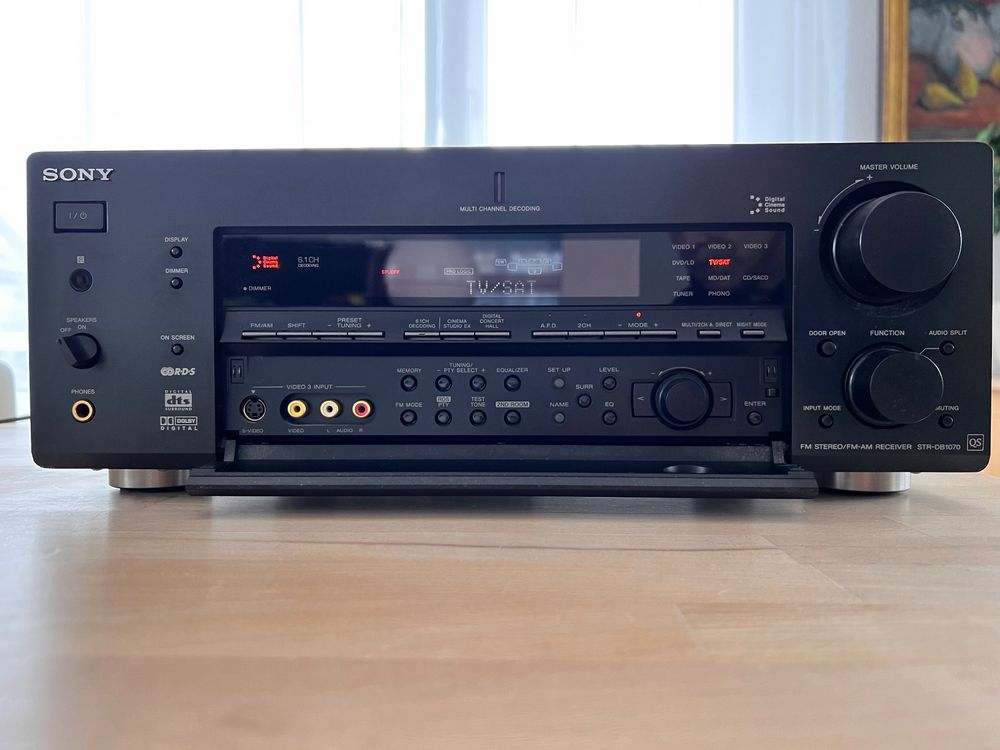 Sony STR-DB 1070 QS Dolby Digital 6.1 Receiver schwarz (Gebraucht) in ...