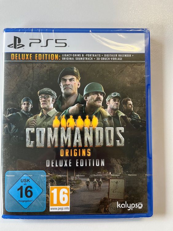 PS5 Commandos: Origins - Deluxe Edition (Neu und originalverpackt) in ...