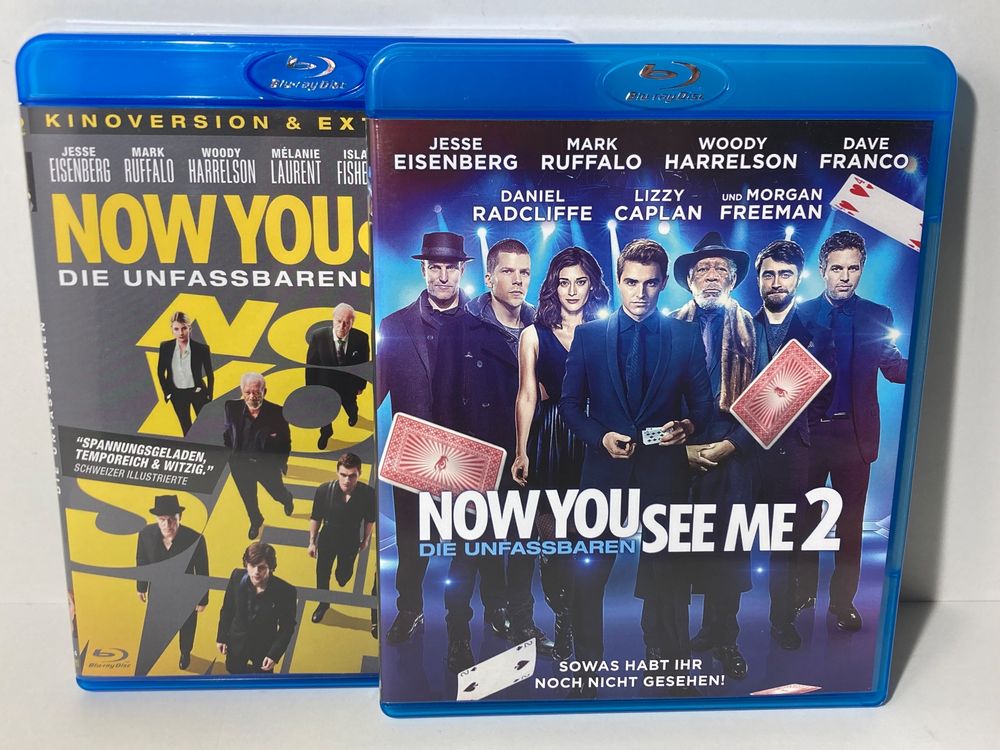 Now you see me 1+2 Die Unfassbaren Blu Ray | Kaufen auf Ricardo