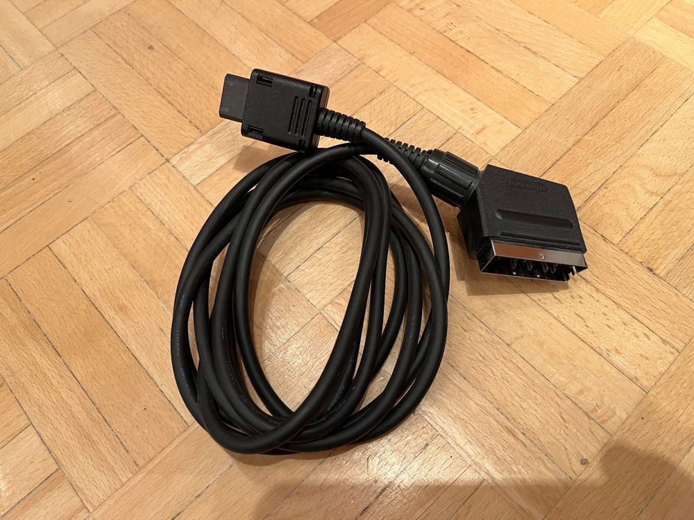 Original Nintendo GameCube RGB Scart Kabel DOL-013 (EUR) (Gebraucht) in ...