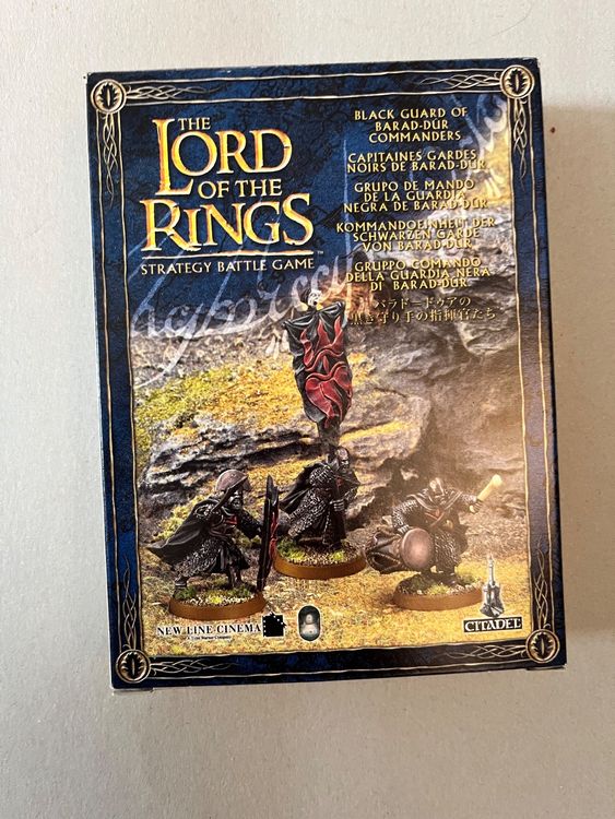 Lord if The Rings Tabletop Guard of Barad-dur Commanders | Kaufen auf Ricardo