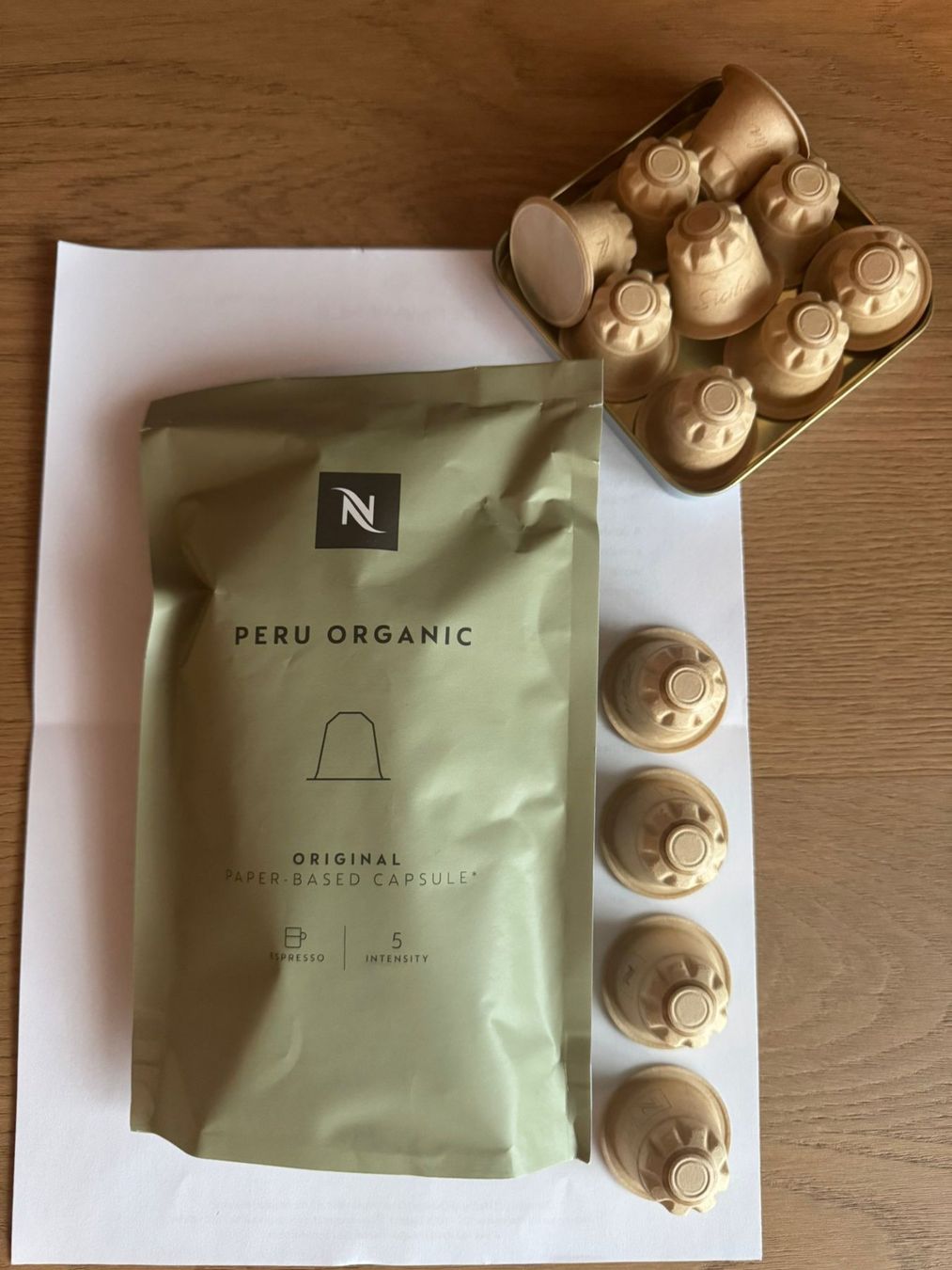 Original NESPRESSO Paper-based Coffee Capsules (Neu (gemäss ...