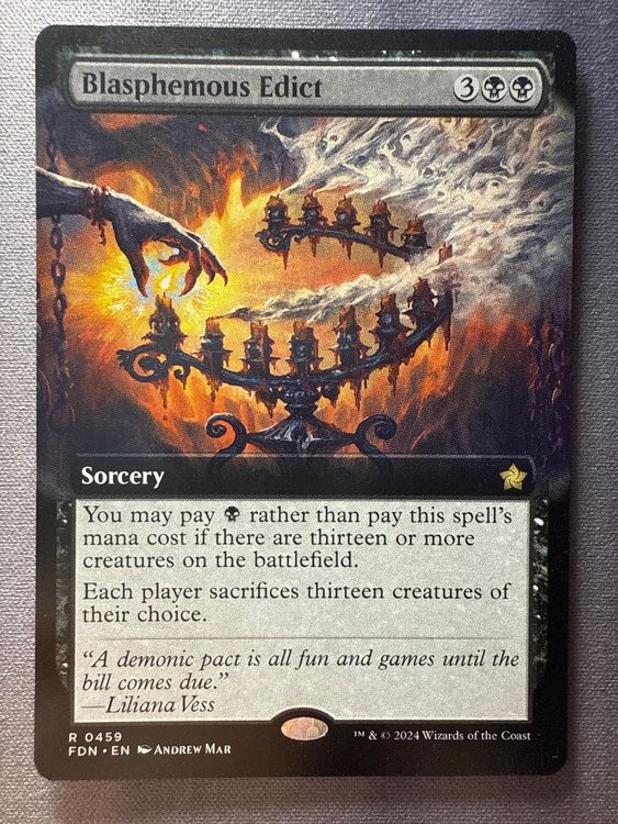 Blasphemous Edict Variant 0459 Foundations | Kaufen auf Ricardo