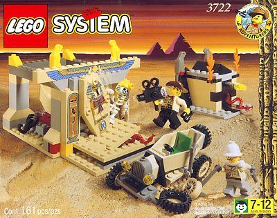 Lego 3722 Adventurers Egypt Treasure Tomb (Gebraucht) in Sils im ...
