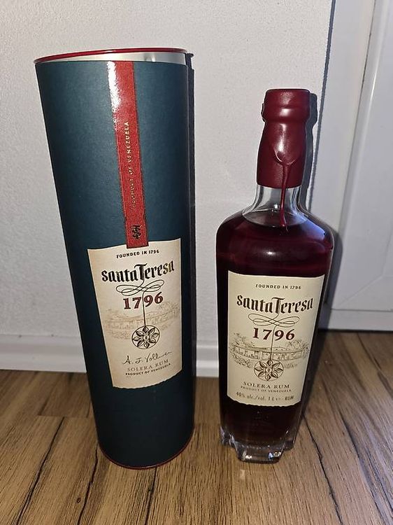 Santa Teresa 1796 Solera Rum 40° 70cl (Neu und originalverpackt) in ...