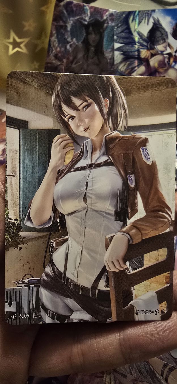 Carte anime rare - Attaque des Titans - Sexy Sasha Braus (D'occasion) à ...