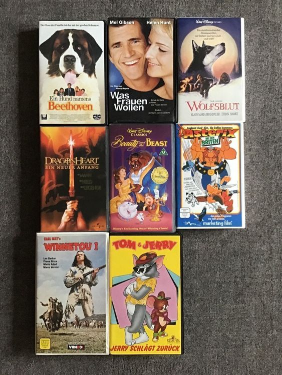 Spielfilme VHS Video Kassetten Set | Kaufen auf Ricardo