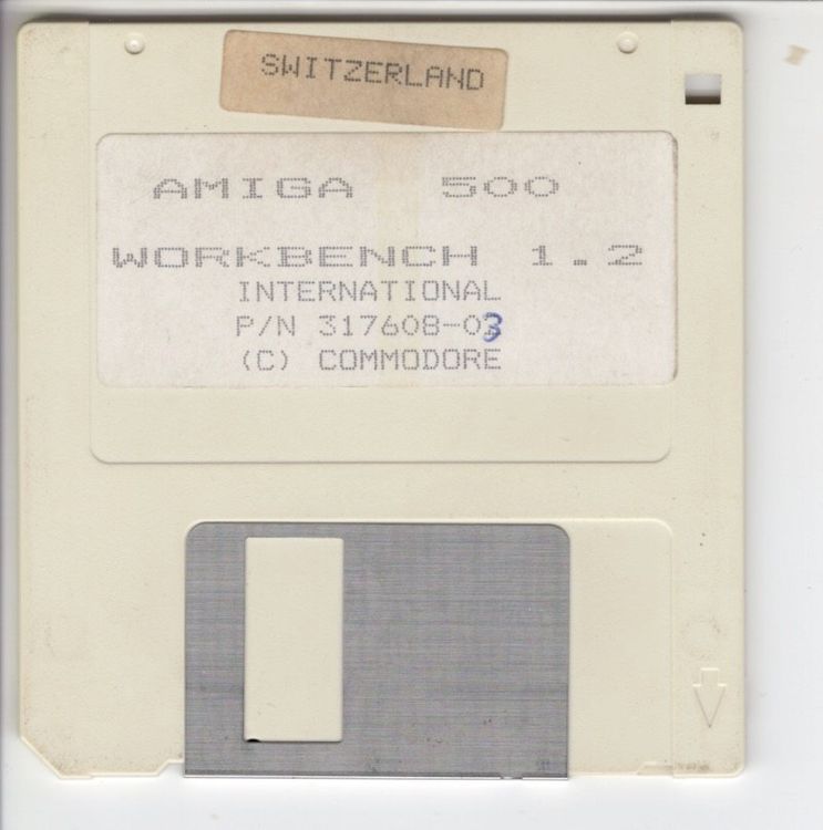 Commodore - Amiga 500 Workbench 1.2 International (Gebraucht) in Neuchâtel für CHF 3 – mit ...