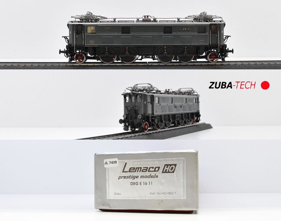Lemaco 062/1 E-Lok BR E 16 DRG Messing H0 GS Analog mit OVP (Gebraucht) in St. Gallen für CHF ...