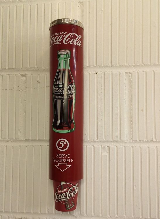 Orig. USA Coca Cola Wand-Becherspender (Gebraucht) in Nottwil für CHF ...