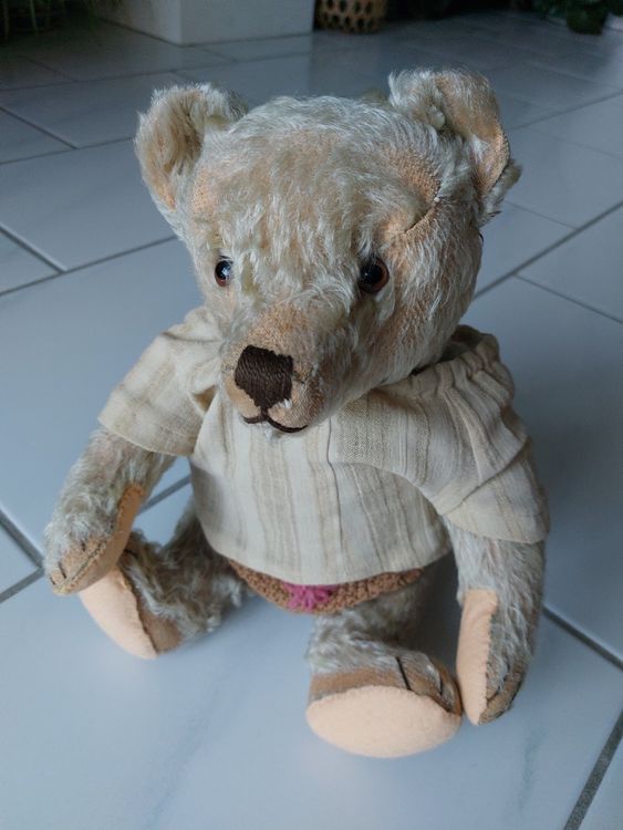 Teddy Bär alt, evt antik, vermutlich Steiff (?) (Gebraucht) in ...