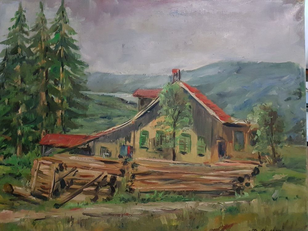 Elisabeth Dalthoff (1893–1973) – Öl auf Leinwand – "Sandgrub (Gebraucht ...