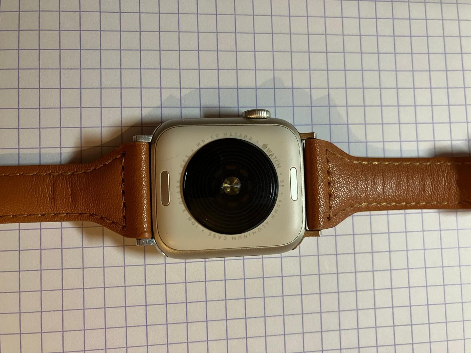 Apple Watch SE (2. Generation) – 38 mm – Starlight (Wi-Fi) (Gebraucht ...
